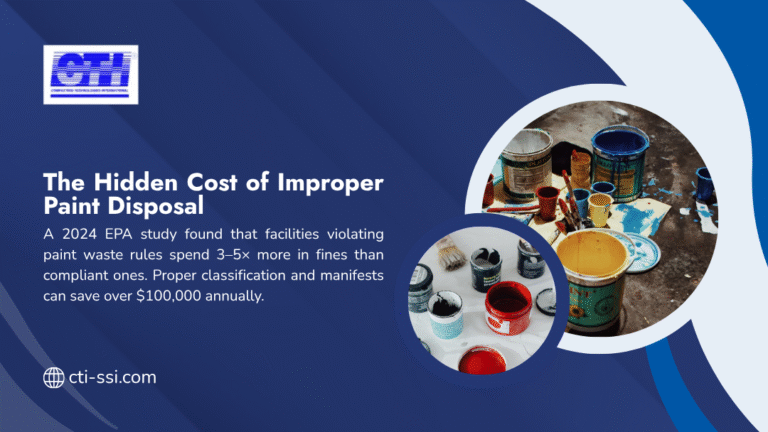 How to Dispose of Paint: Industrial Waste Guide 2025